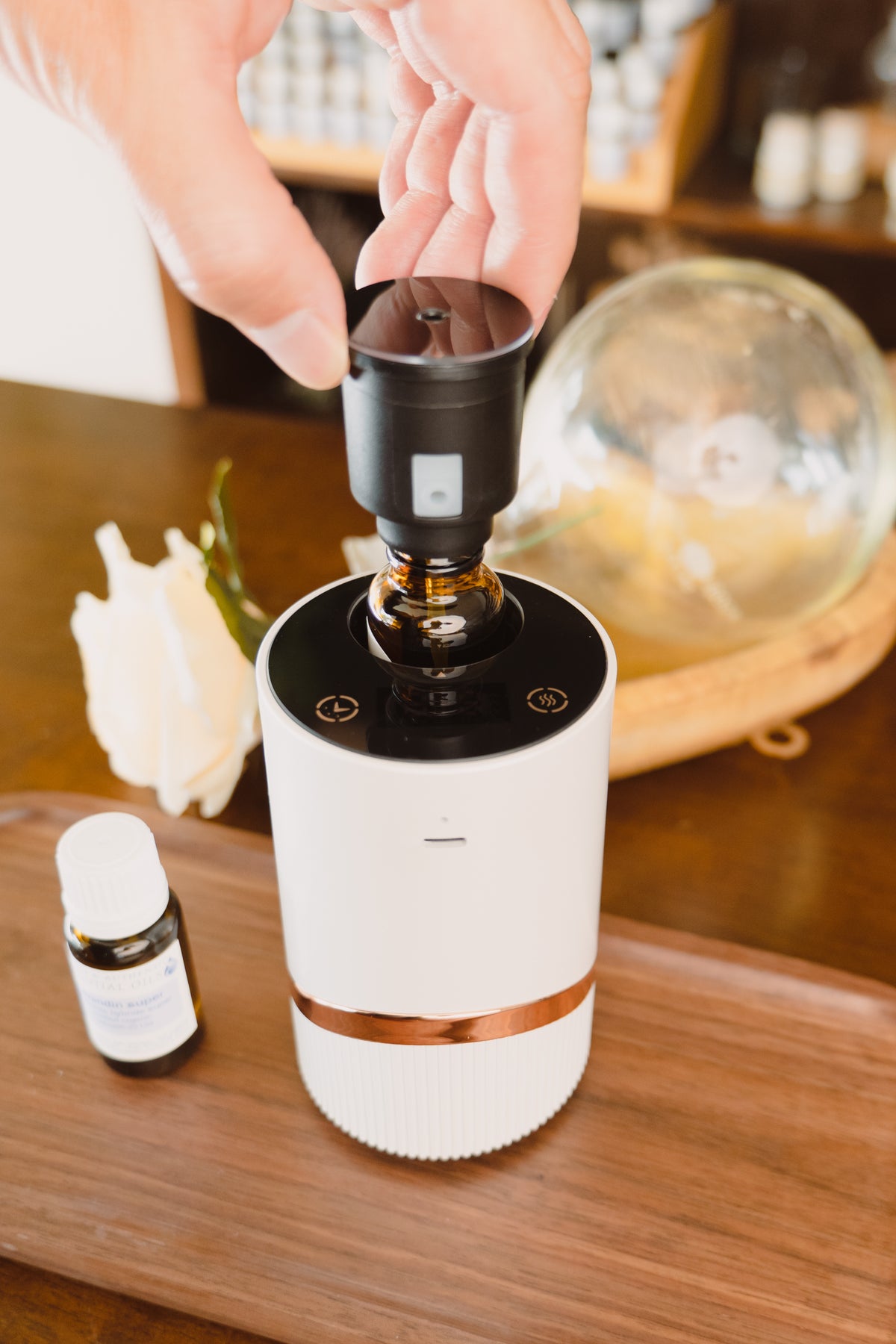 Portable Waterless Nebulizing Oil Diffuser – Original Swiss Aromatics